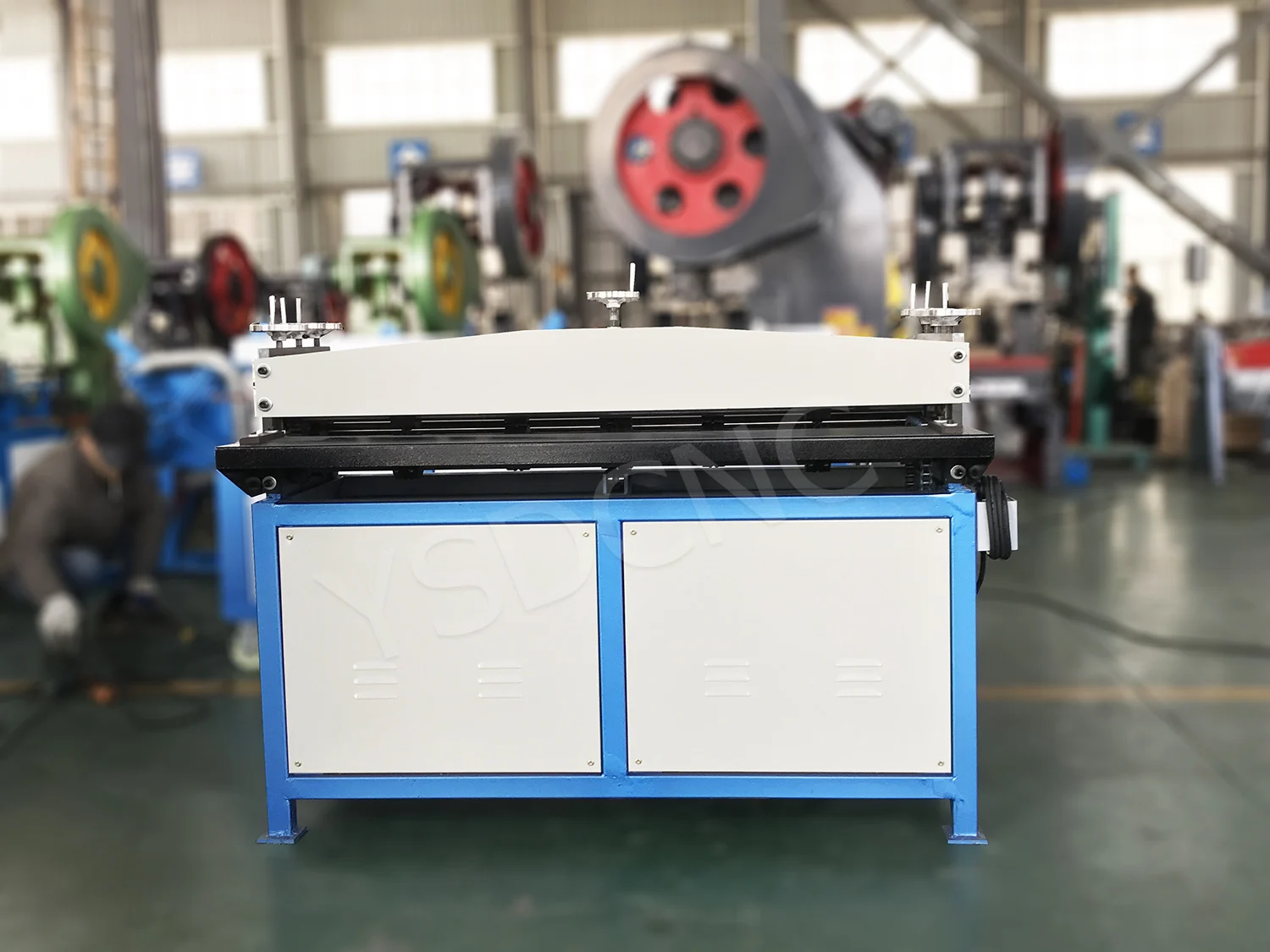 Automatic Square Duct Grooving Duct Leveling Beader Machine - Buy ...