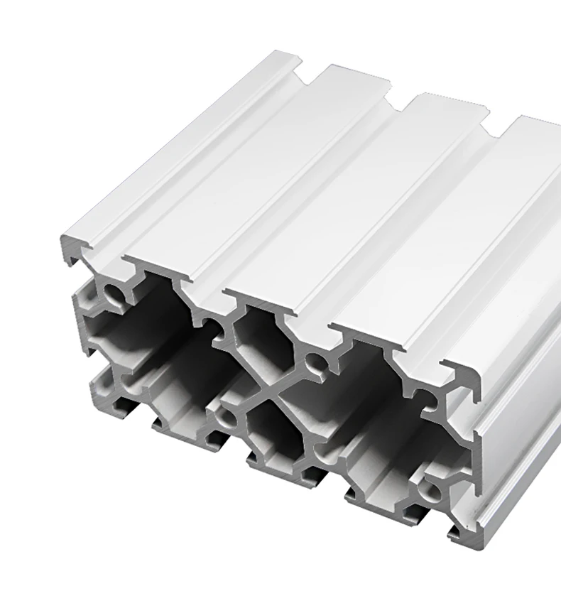 60x120 Silver Anodized Aluminium Profile - HANTE HT-8-60120B