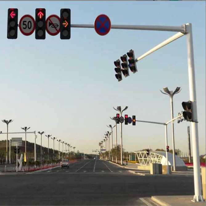 Odm Oem Steel Outdoor Highway Driveway Multi-function Street Light Pole ...