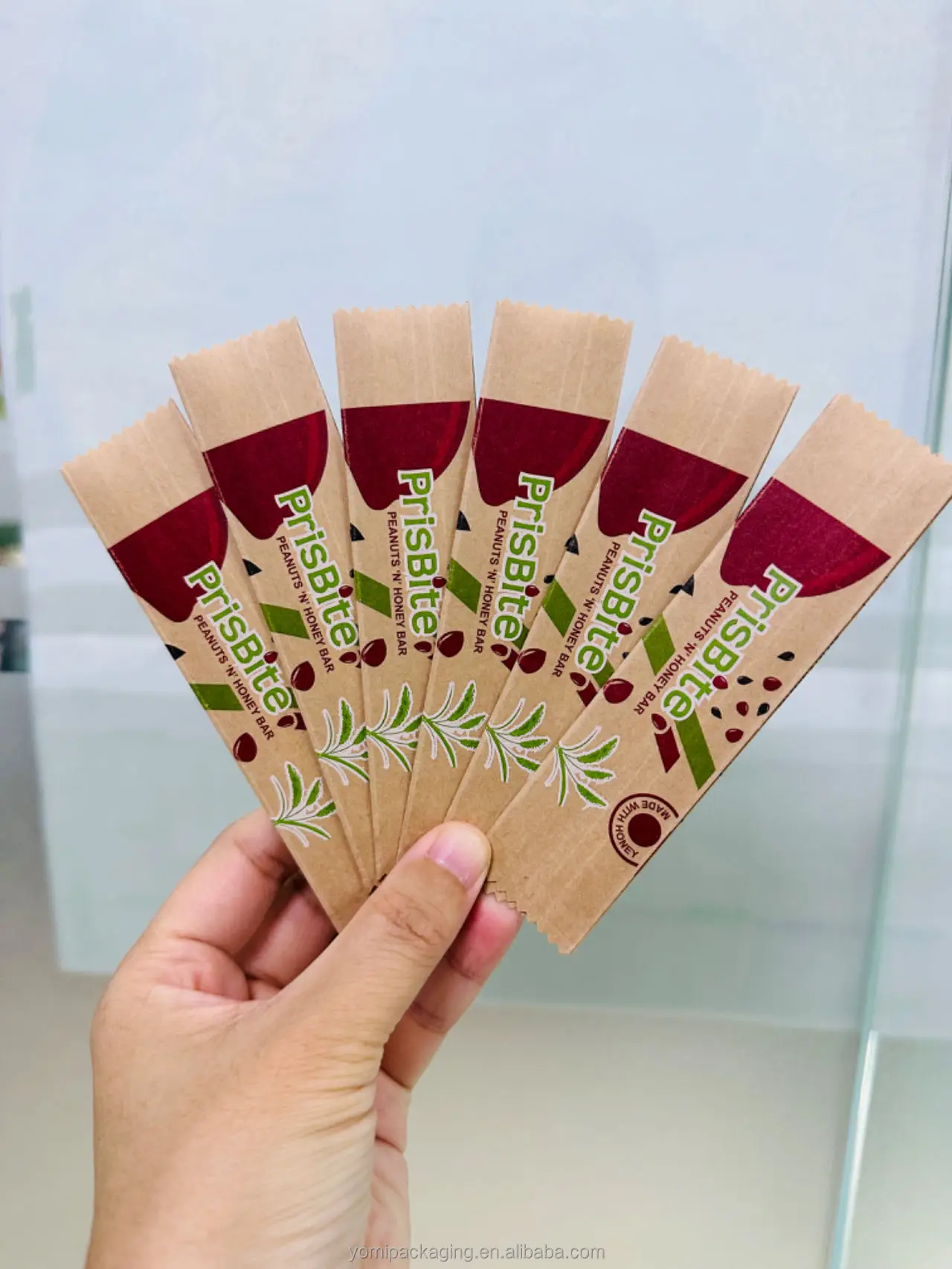 Biodegradable Heal Seal Food Packaging Bag - Chocolate Snack Wrapper