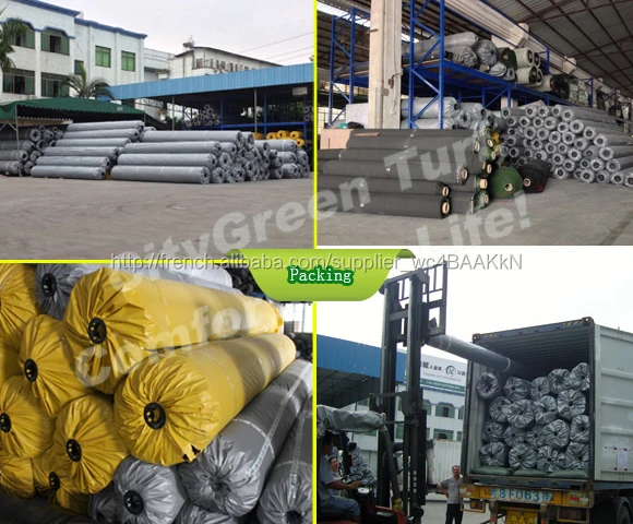 Pe Monofilament Artificial Turf 50mm Colors Interlocking Football ...