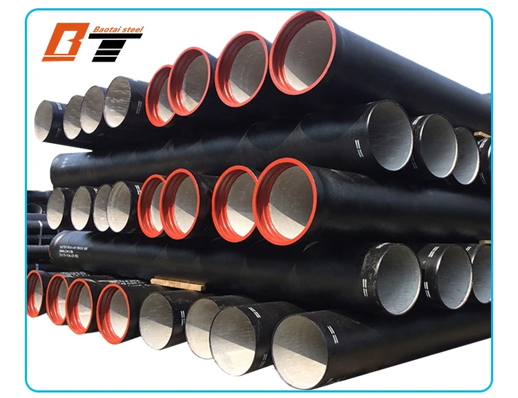 Dn100 Dn125 Dn150 Dn300 Dn400 Dn600 Ductile Iron Cast Pipe For ...