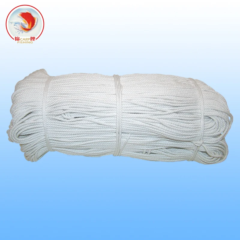 High Quality Natural Color Polyester Kuralon Rope for Fishing