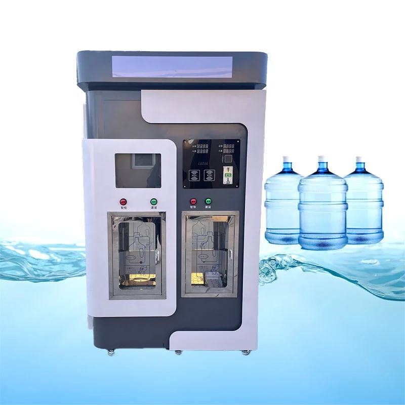 QR code payment vending machines drinking purified water vending ...