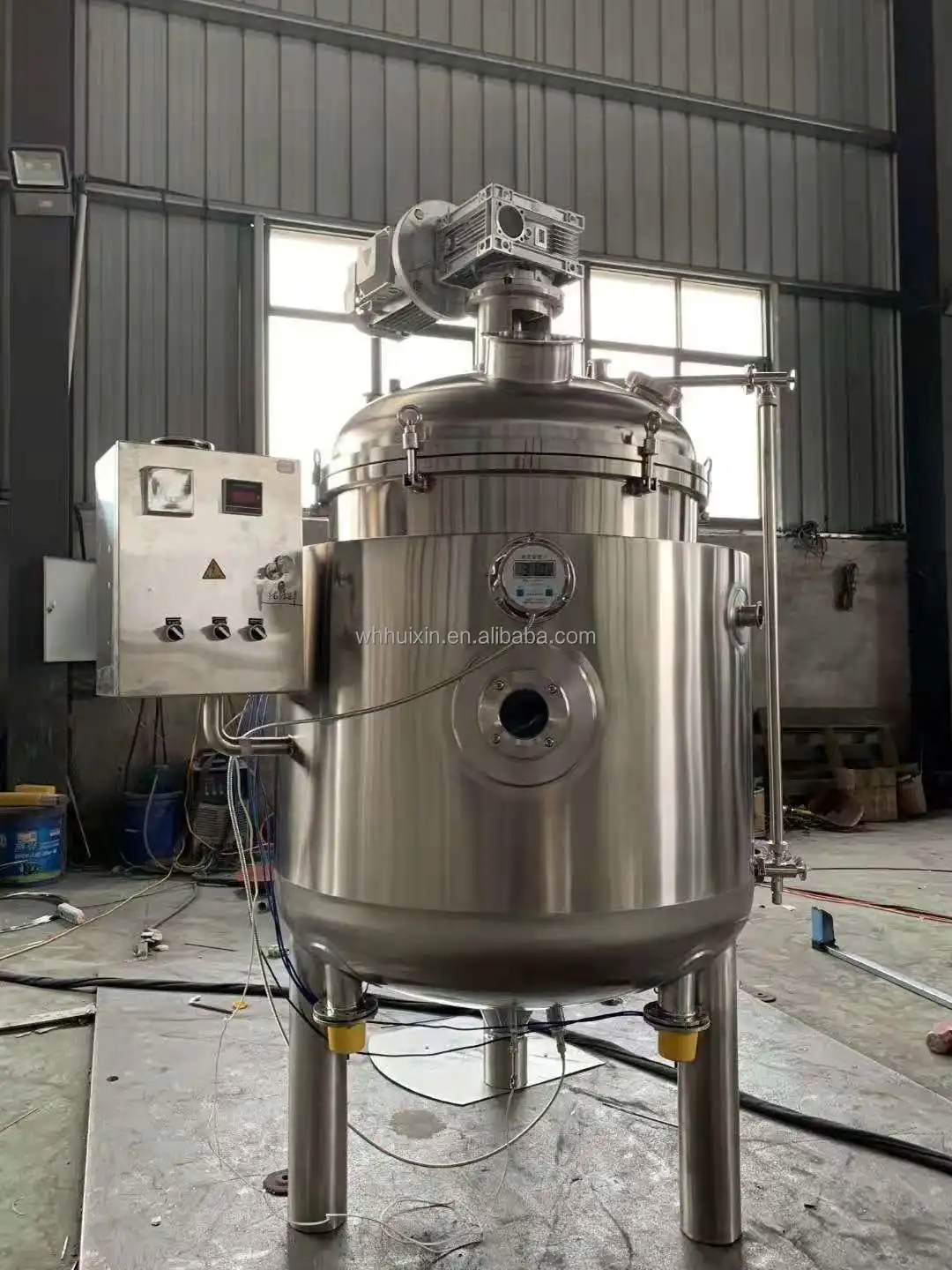 Bioreactor Lab Fermenter Bio And Mushrooms Bacteria Fermentation ...