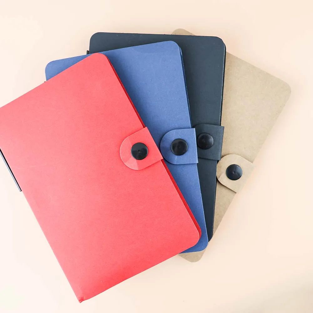 Eco-friendly Kraft Notebook - Cute Stationary with Logo