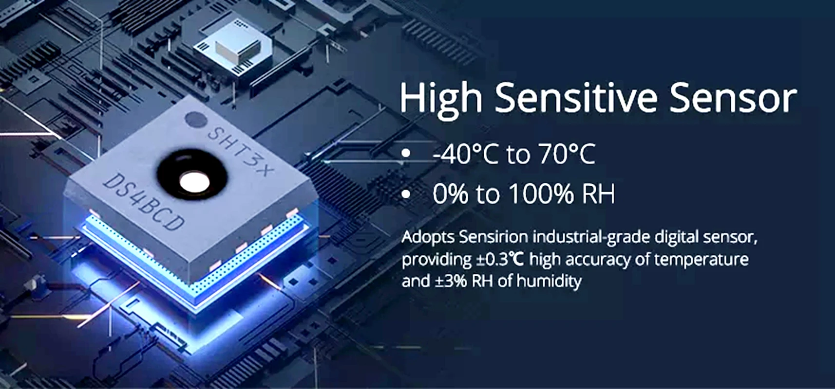 Milesight EM300-TH IP67 Lorawan Temperature and humidity sensor ...