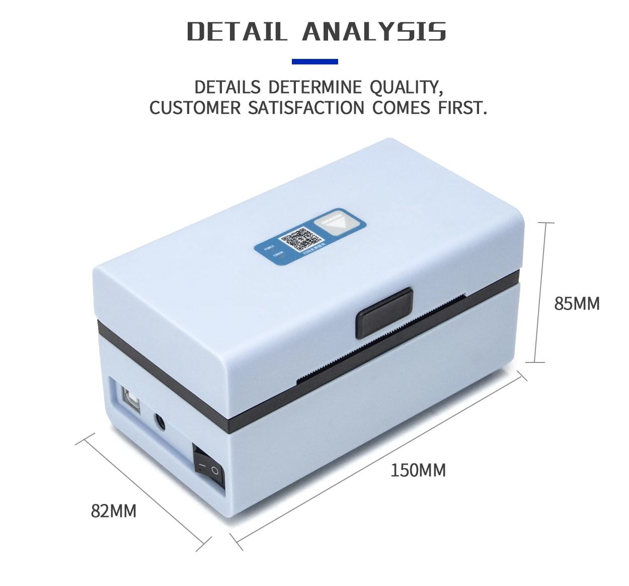 3inch Paper Width Thermal Express Waybill Pouch Machine