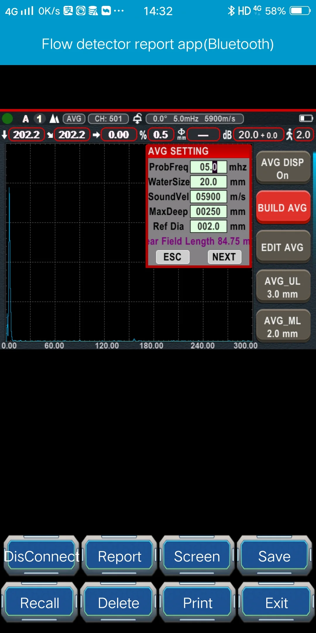 Ultrasonic Flaw Detector TFD806C - High Bandwidth & Sensitivity