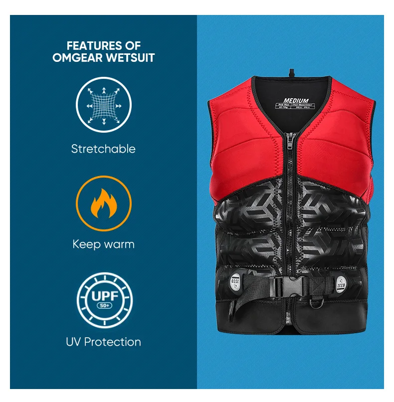 Personalized ZCCO Impact Swimming Pvc Foam Kitesurfing Life Vest Jet ...