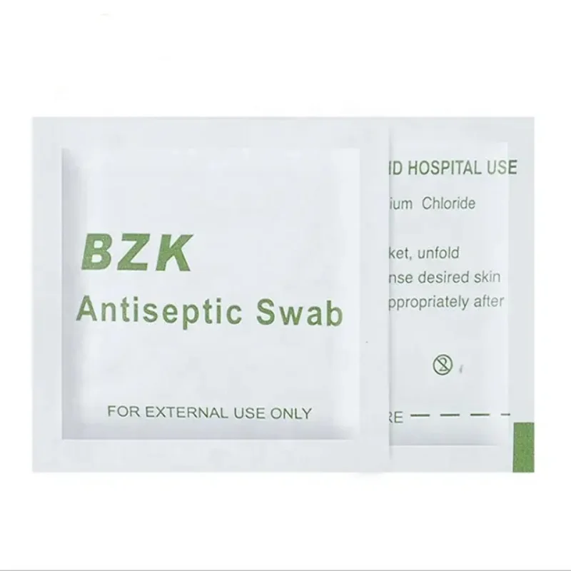 First Aid Wound Hand Sanitizing Wipes for Cleaning Use Bzk Antiseptic ...