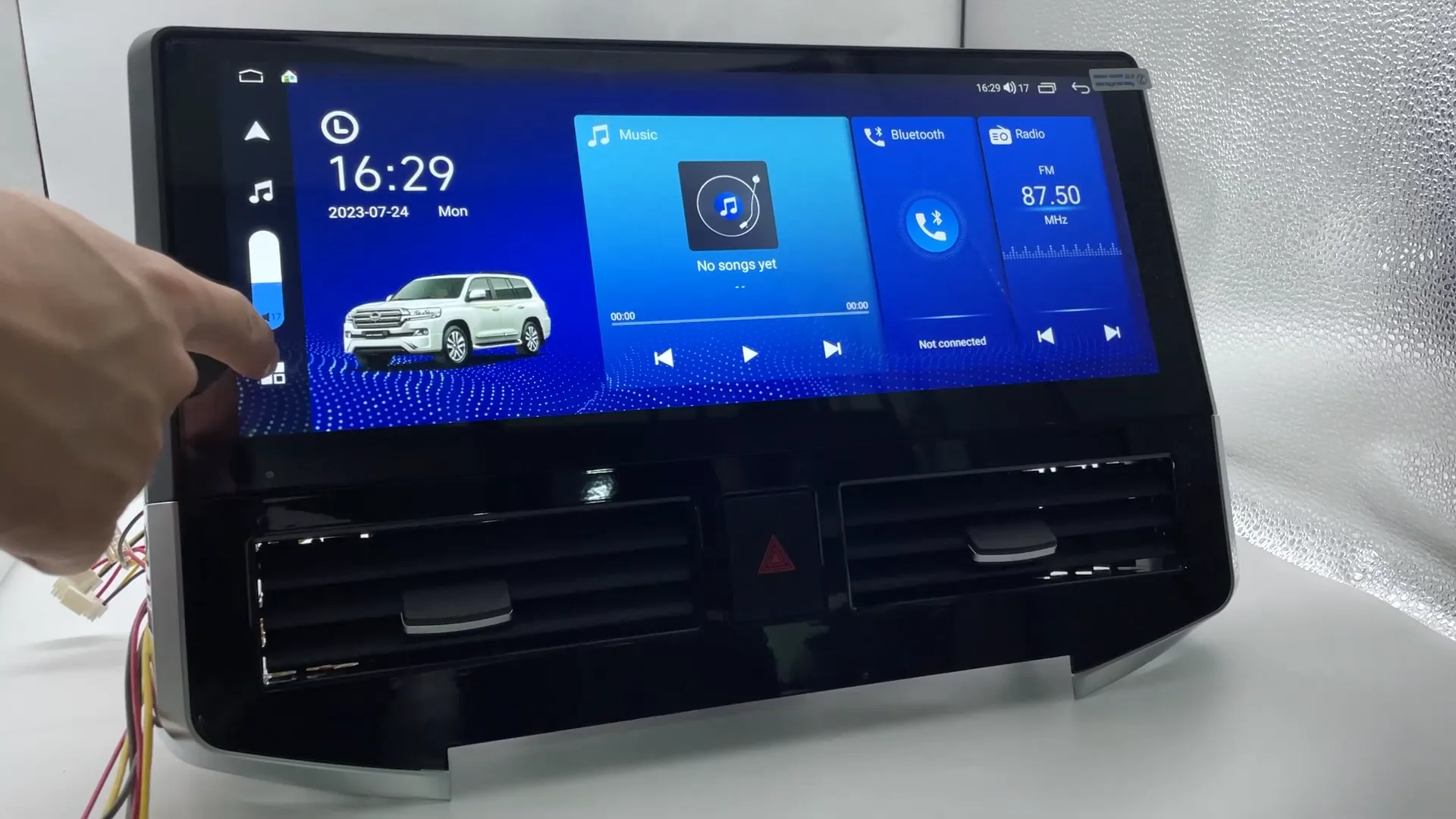 12.3inch Android Car Multimedia Screen For Audi Q5 2009-2019 With Radio ...