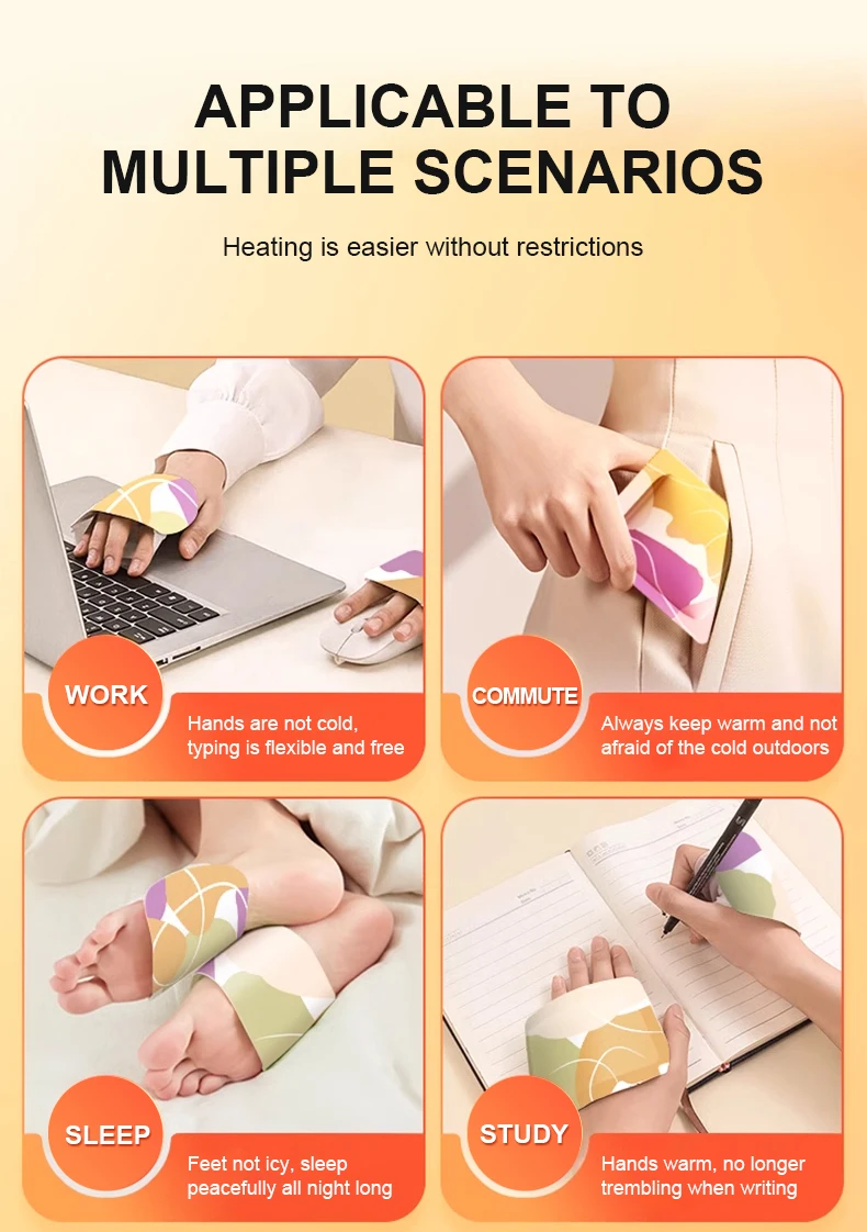 Air Activated Adhesive Heat Therapy Patch for Menstrual Cramp Relief ...