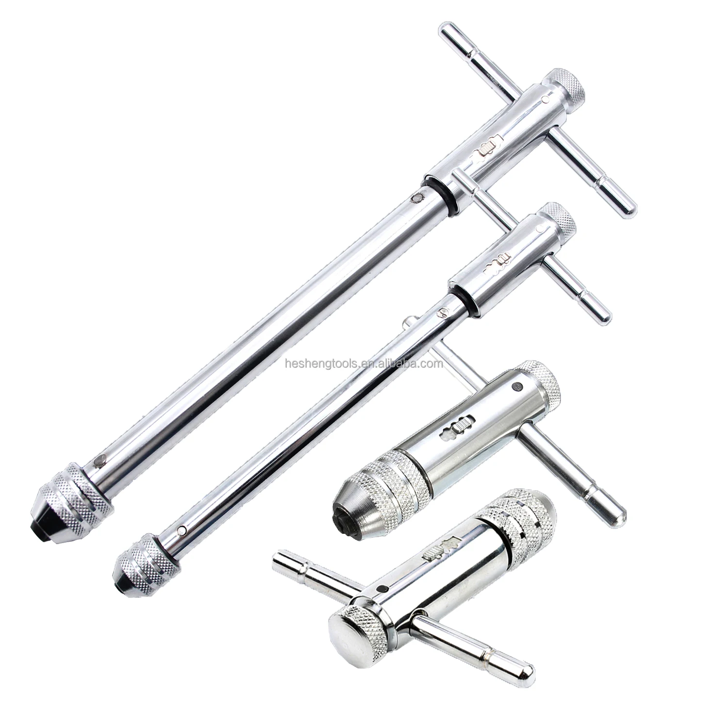 Hss M5-m12 Adjustable Reverse T-handle Ratchet Wrench Tap With Reverse ...