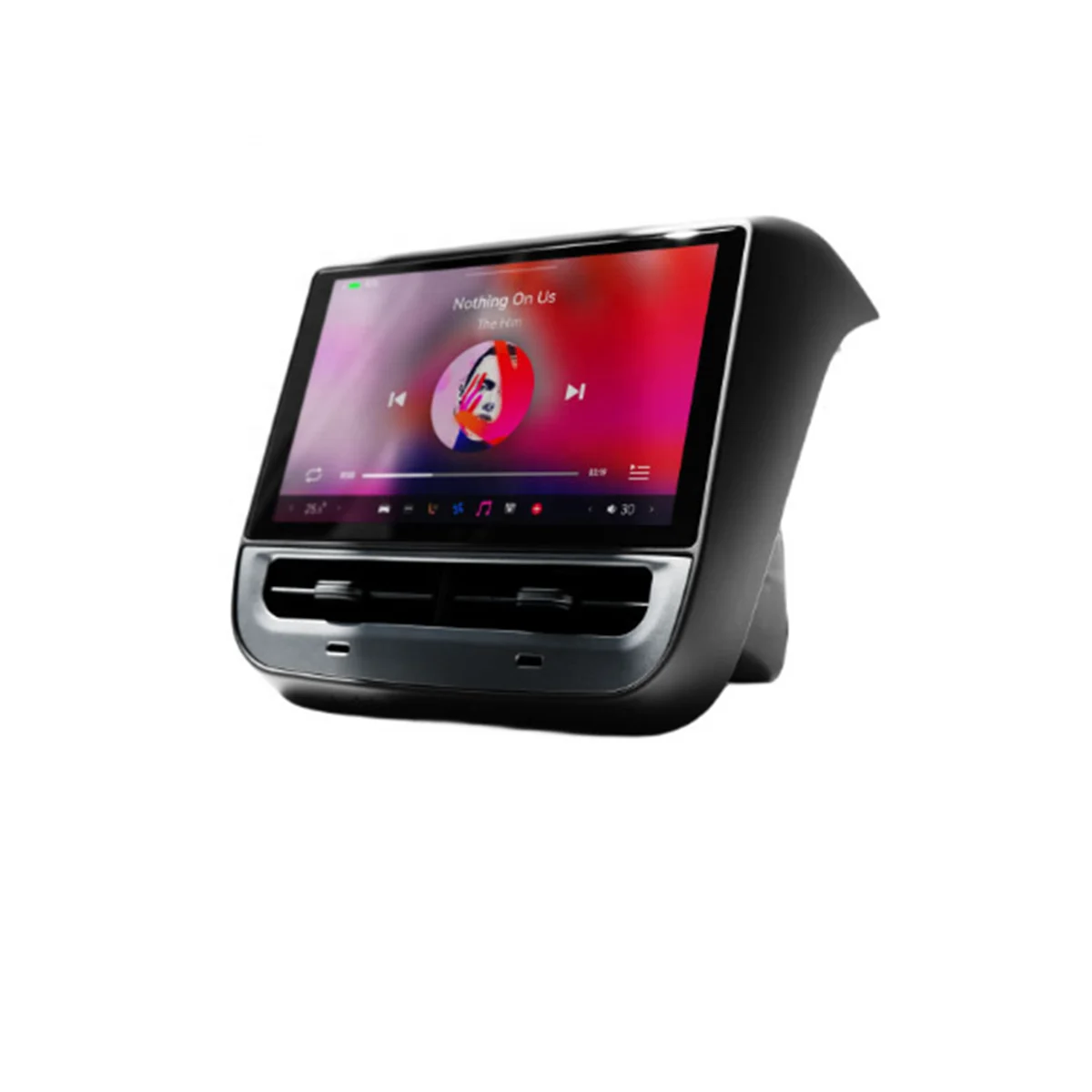 Rear Smart Entertainment Screen Air Conditioning Screen Modified LCD ...