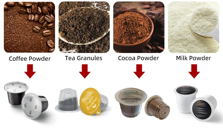 Coffee Capsule Filling & Sealing Machine - Easy & Efficient