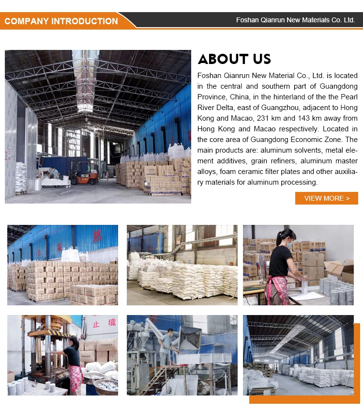 Refractory Material Flux Agent Remove Oxidizing Slag Molten Aluminium ...