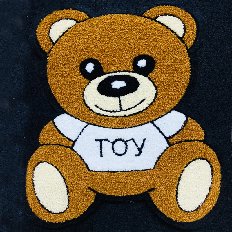 Custom Patch Woven Patch 3D Merrow Border Iron on Arm Embroidery Patches