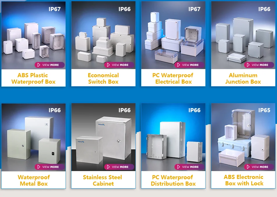 Customized Sus304/sus201 Stainless Steel Junction Box For Ourdoot Use ...