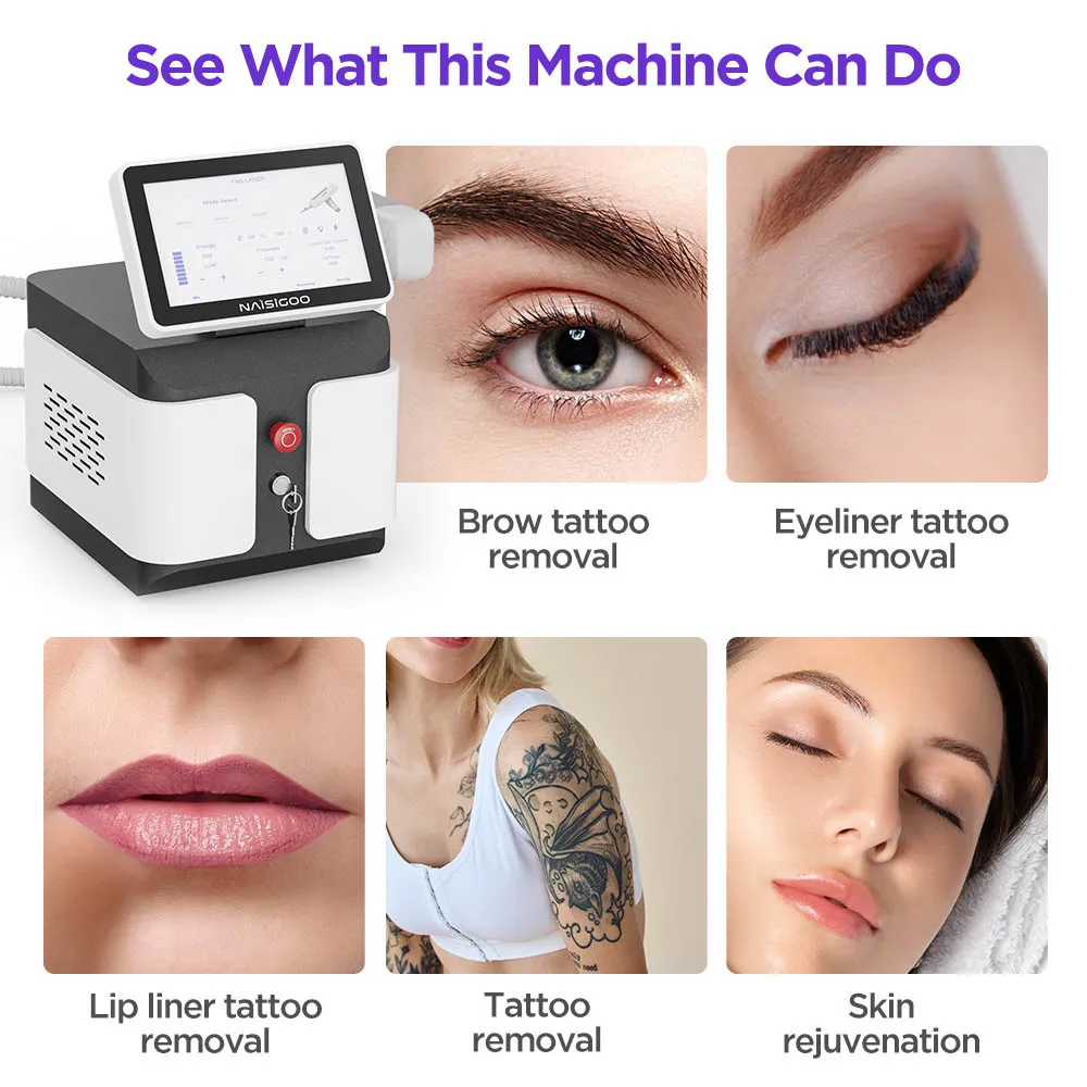Anti Puffiness Eyeliner Lip Liner Brow Tattoo Removal Pico Laser Tattoo ...