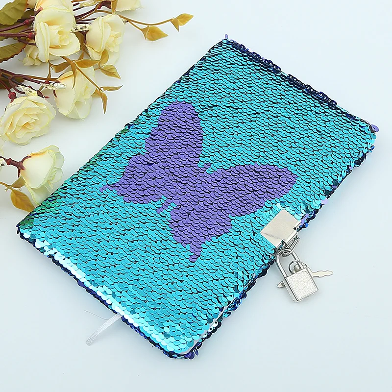 Wholesale Kawaii Shining Fish Scale Cover Notebook for School Fish ...