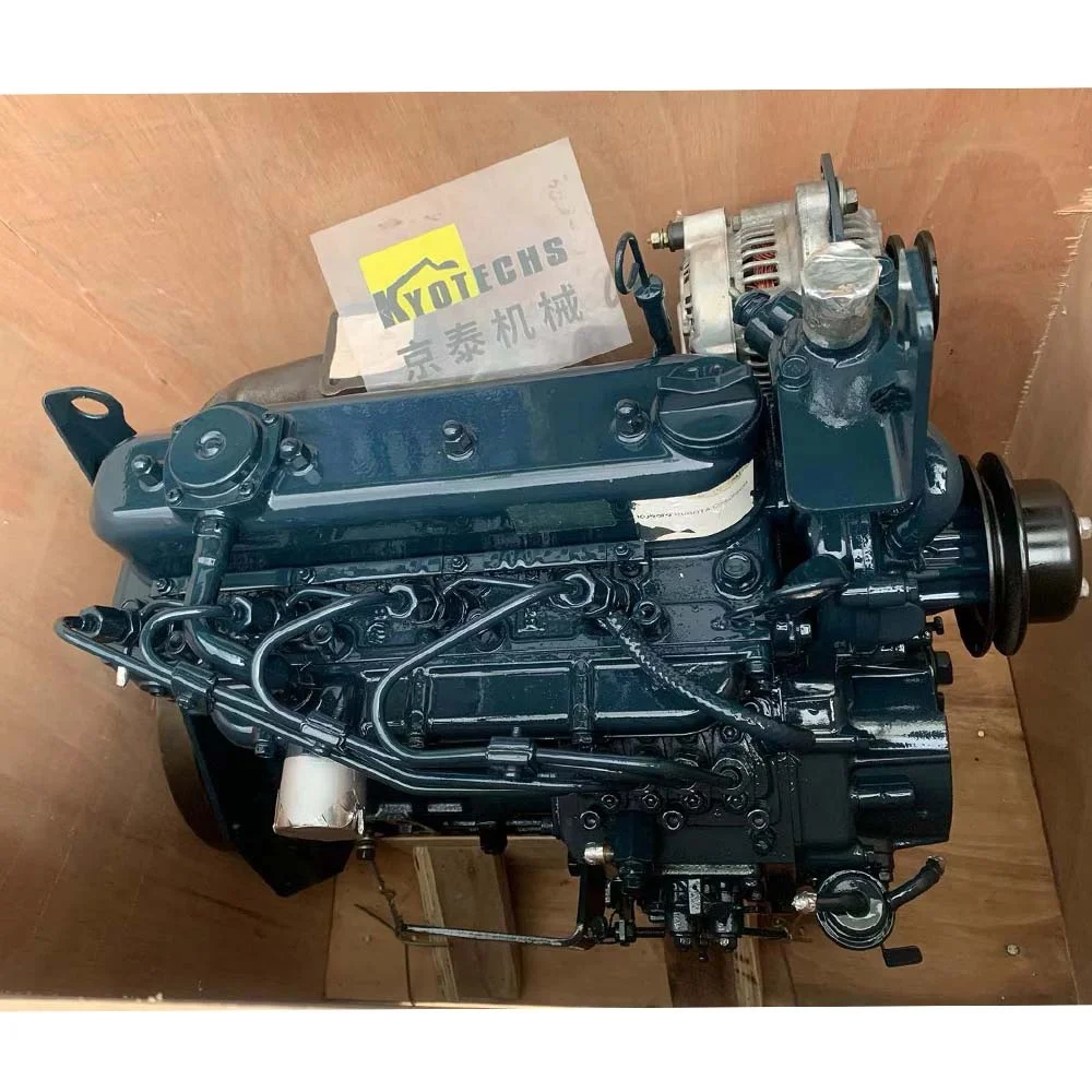 Original Excavator Diesel V1505 Engine Motor V1505-T V1505-T-E2B Engine ...