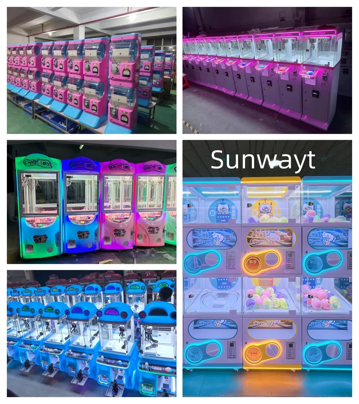 Large Claw Machine DIY Kit Plush Toys Crane Machine Toy Vending Game ...