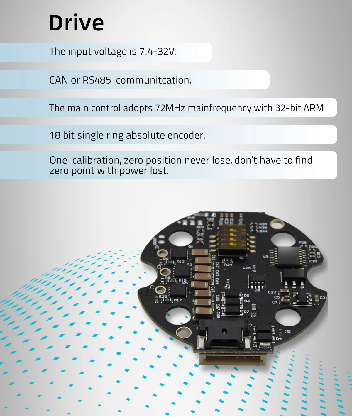 MG4005 24V BLDC Planetary Reducer Gear Motor 1:10 for Robotics