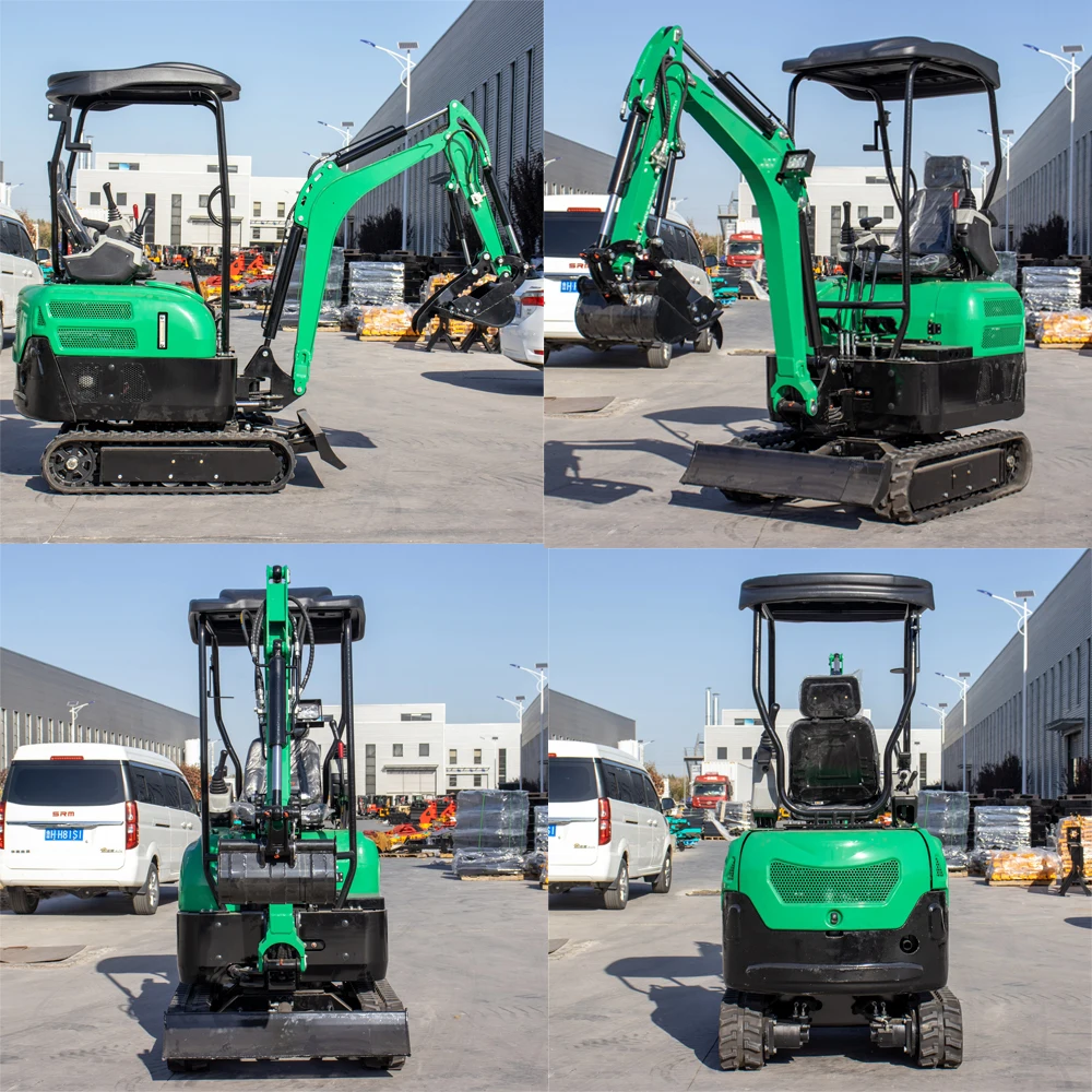 Construction Digger Hydraulique Mini Digger Micro Crawler Excavator 2 ...