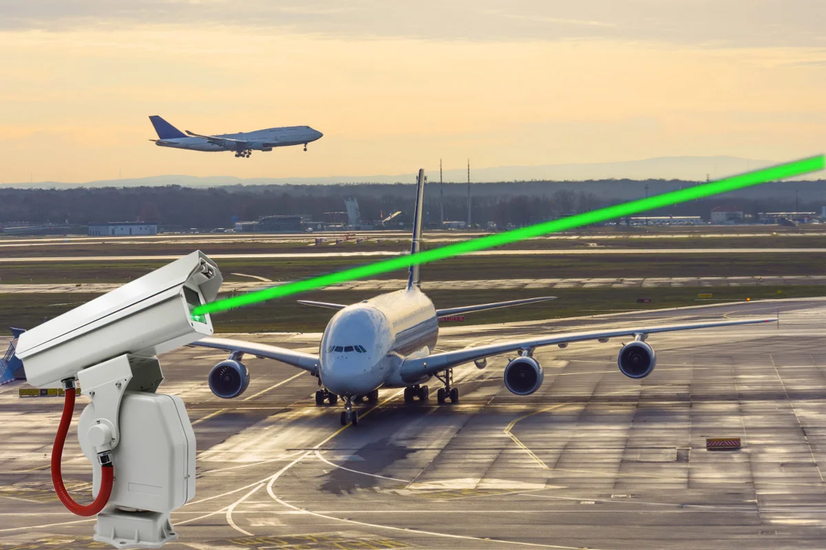 AI Smart Bird Deterrent Laser - 1000mw Power for Airport & Farmland