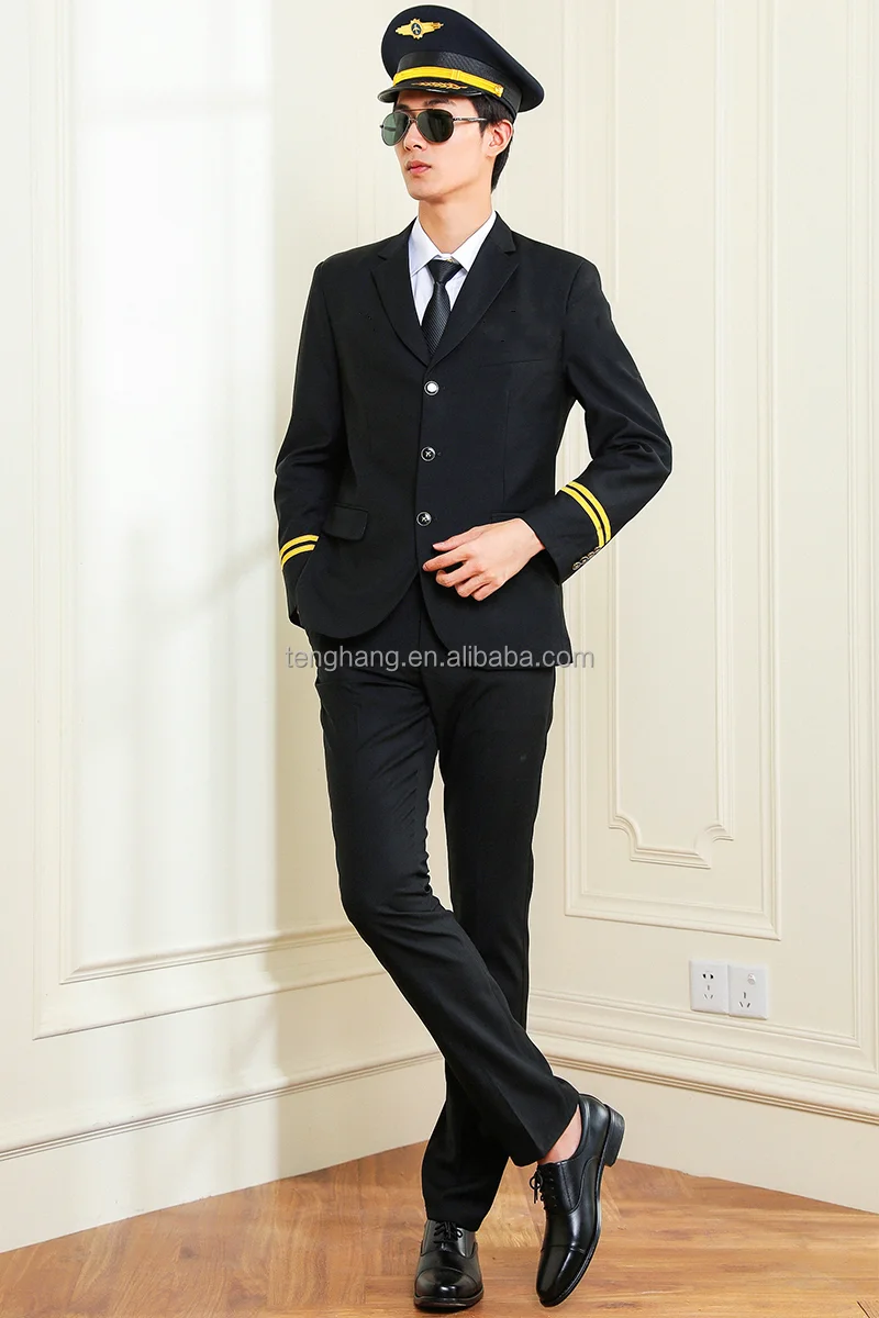 Wholesale Hot Design Airline Pilot Uniforms for Crew