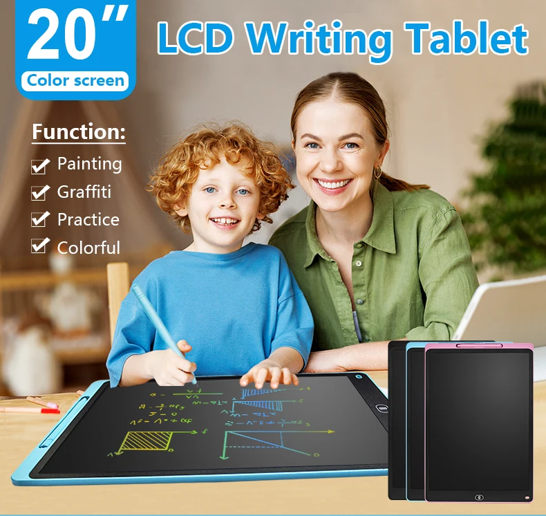 Large Digital Notepad Paperless Notepad Graphics Tablet Drawing 20 Inch ...