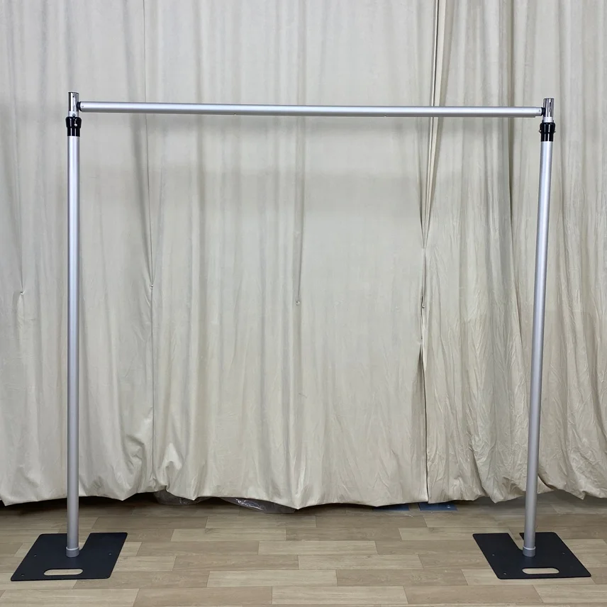 Kl-pad001 Wholesale Adjustable Telescopic Aluminium Pipe And Drape ...