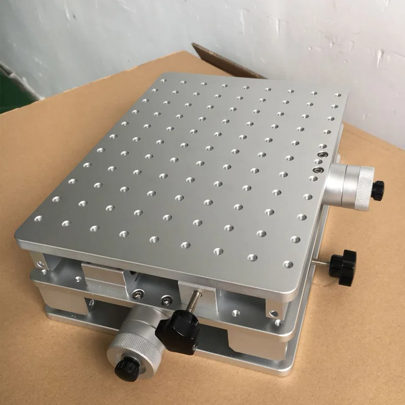 XY/XYZ Adjustable Height Mobile Work Table for Laser Marking ...