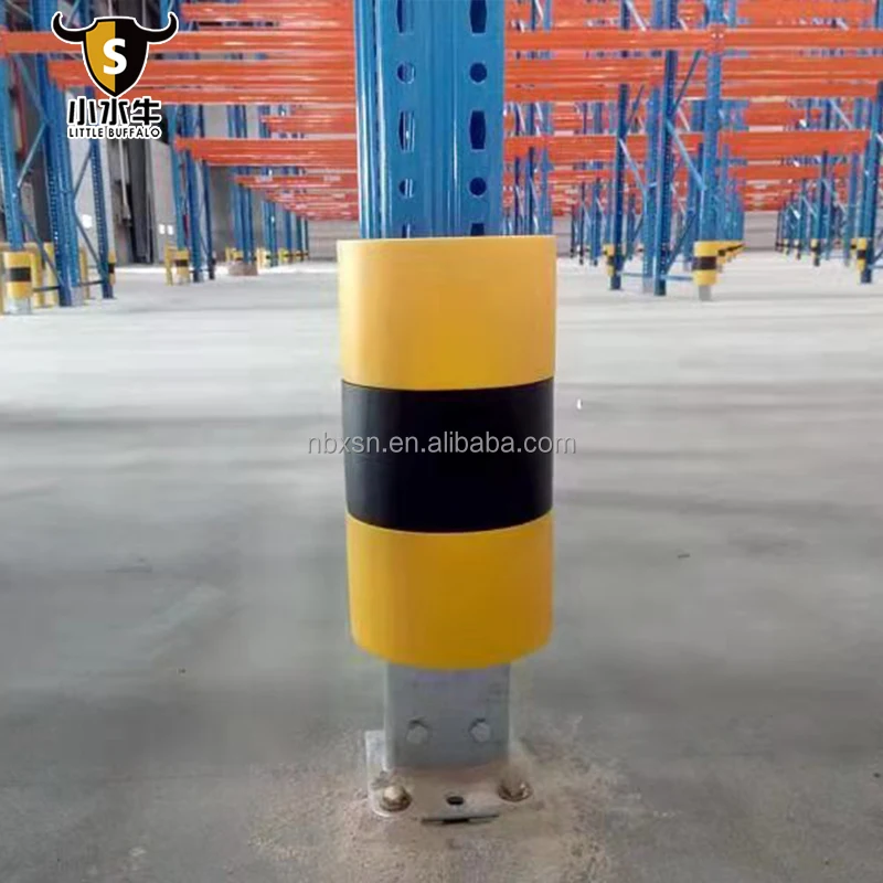 Flexible Plastic Guard for Selective Warehouse Pallet Rack Columns ...