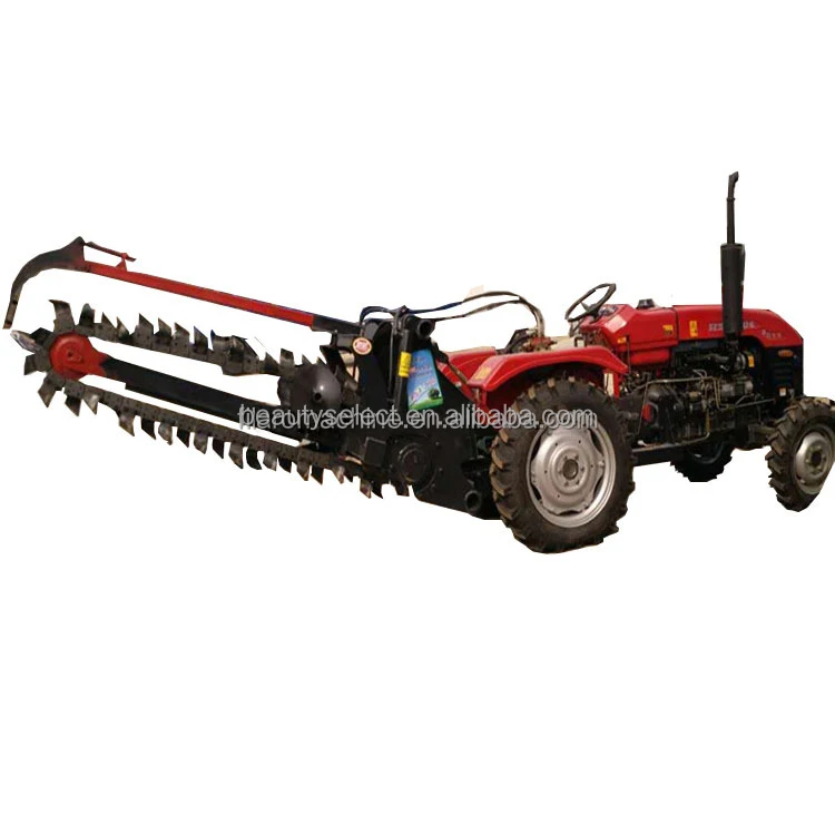 Efficient Chain Tractor Mounted Trencher For Pipeline Construction ...