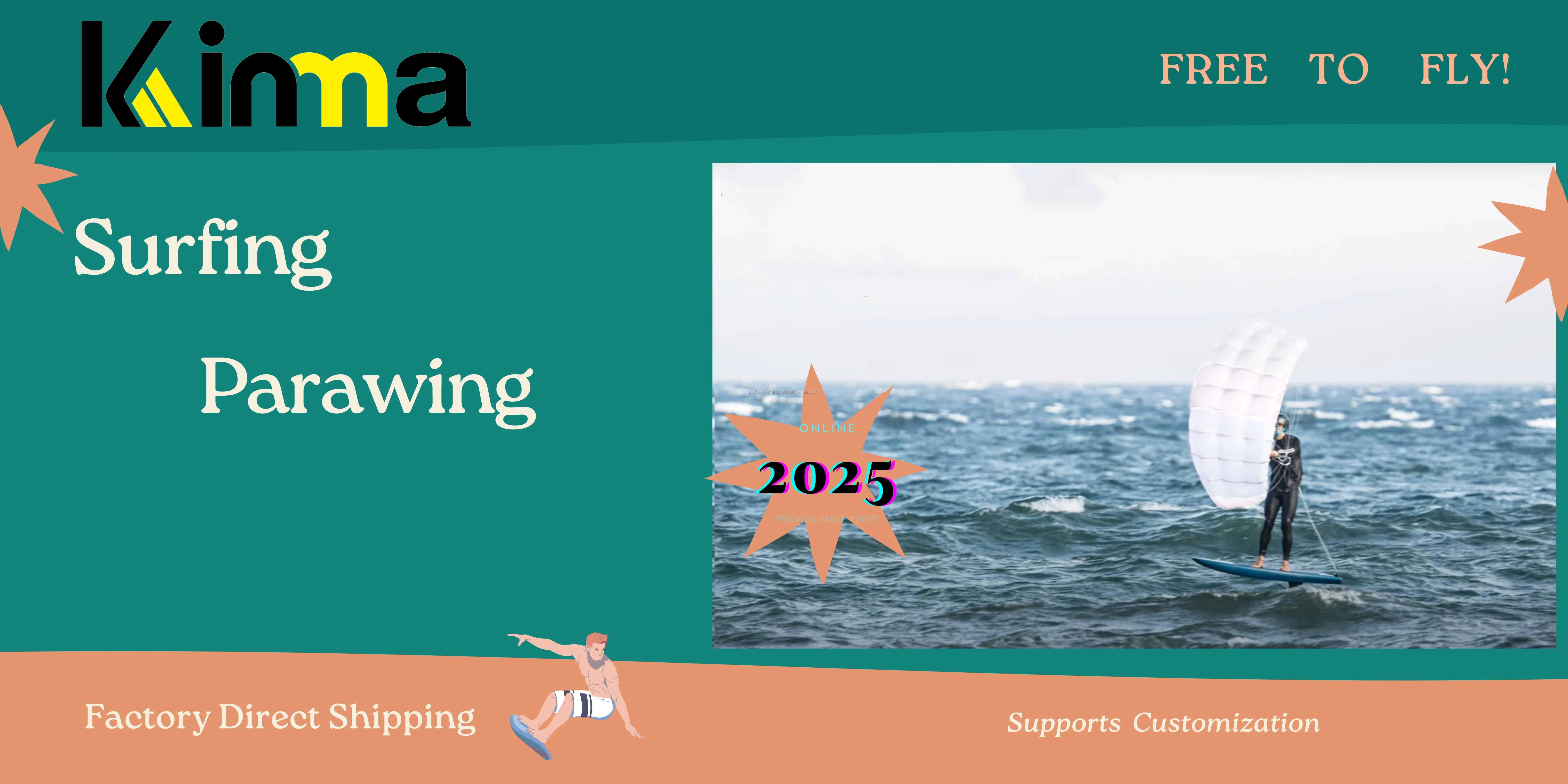 Kinma Parawing - Advanced Surfing Equipment for Hydrofoils