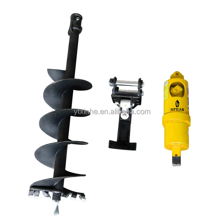 Pile Foundation Excav Auger Drill Digger Auger for Earth Drilling ...