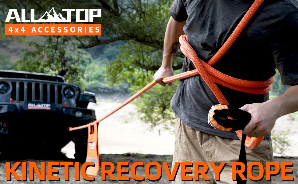 ALL-TOP Kinetic Recovery Rope - 48000 Lbs Extreme Duty