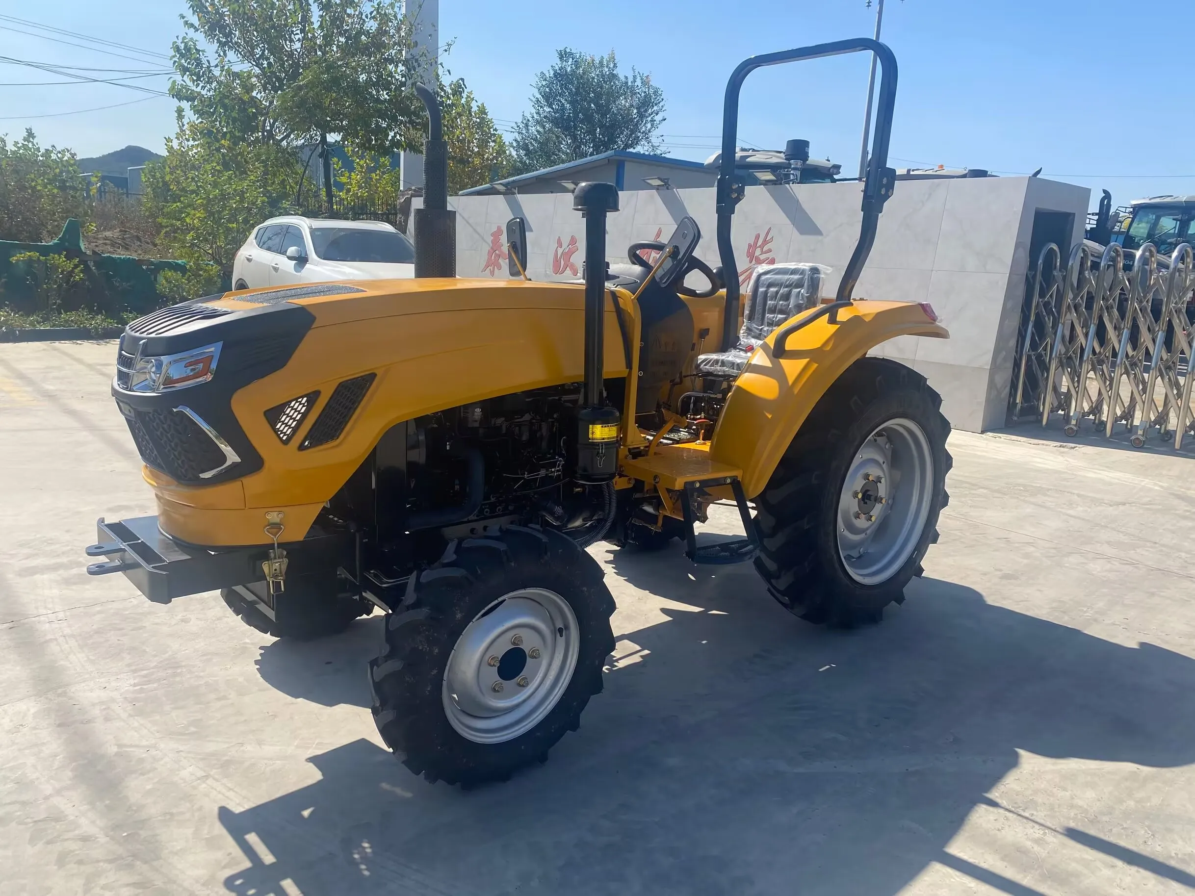 Tractor Agriculture Lawn Mower Tractor 25hp 4wd 4x4 Mini Farm Tractor ...