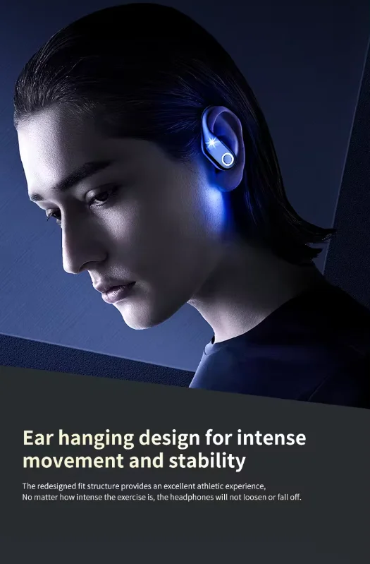 Custom Logo Package Tws Wireless Waterproof Headphones Noise Cancelling ...