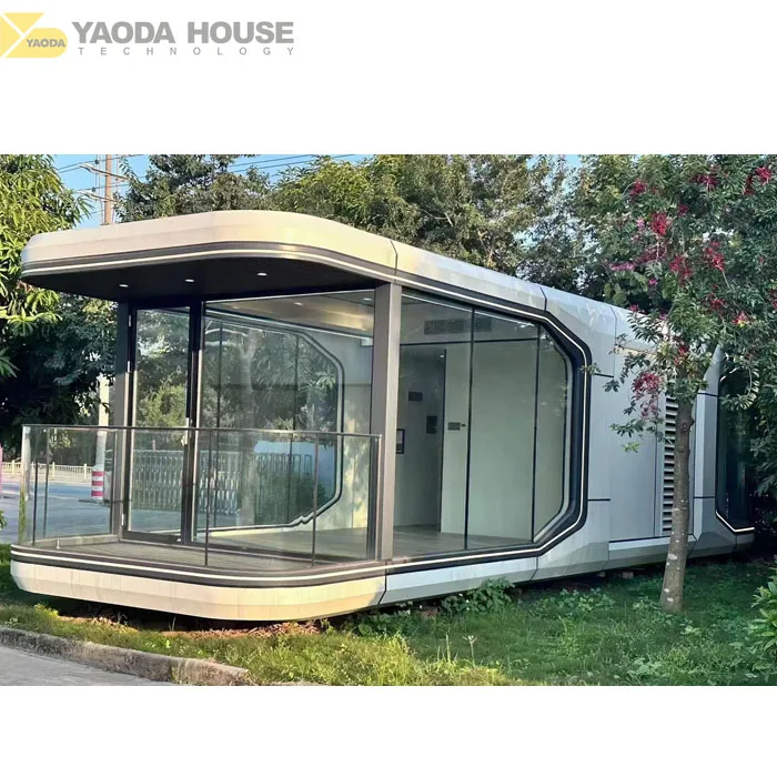 Mobile Modular Space Capsule Prefab Portable Container Homes House Can ...