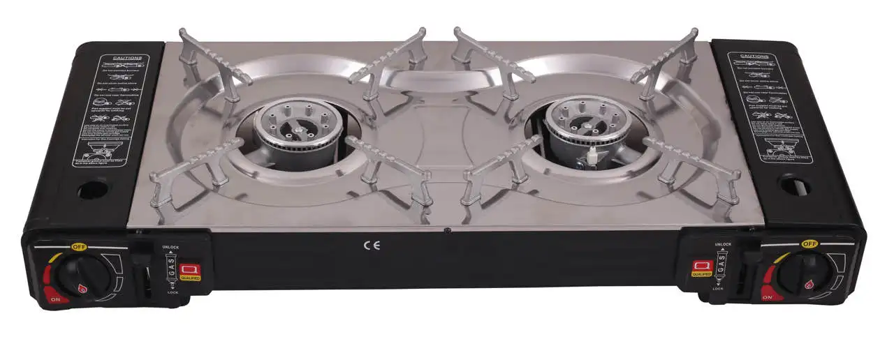 Small Portable Gas Stove Double Burner Gas Cooker Pgs-002 - Buy Gas ...