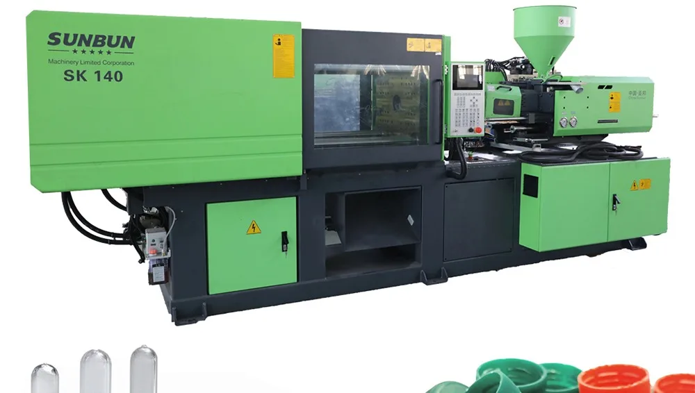 China 140 Ton Small Plastic Injection Moulding Machine Sunbun Desktop ...