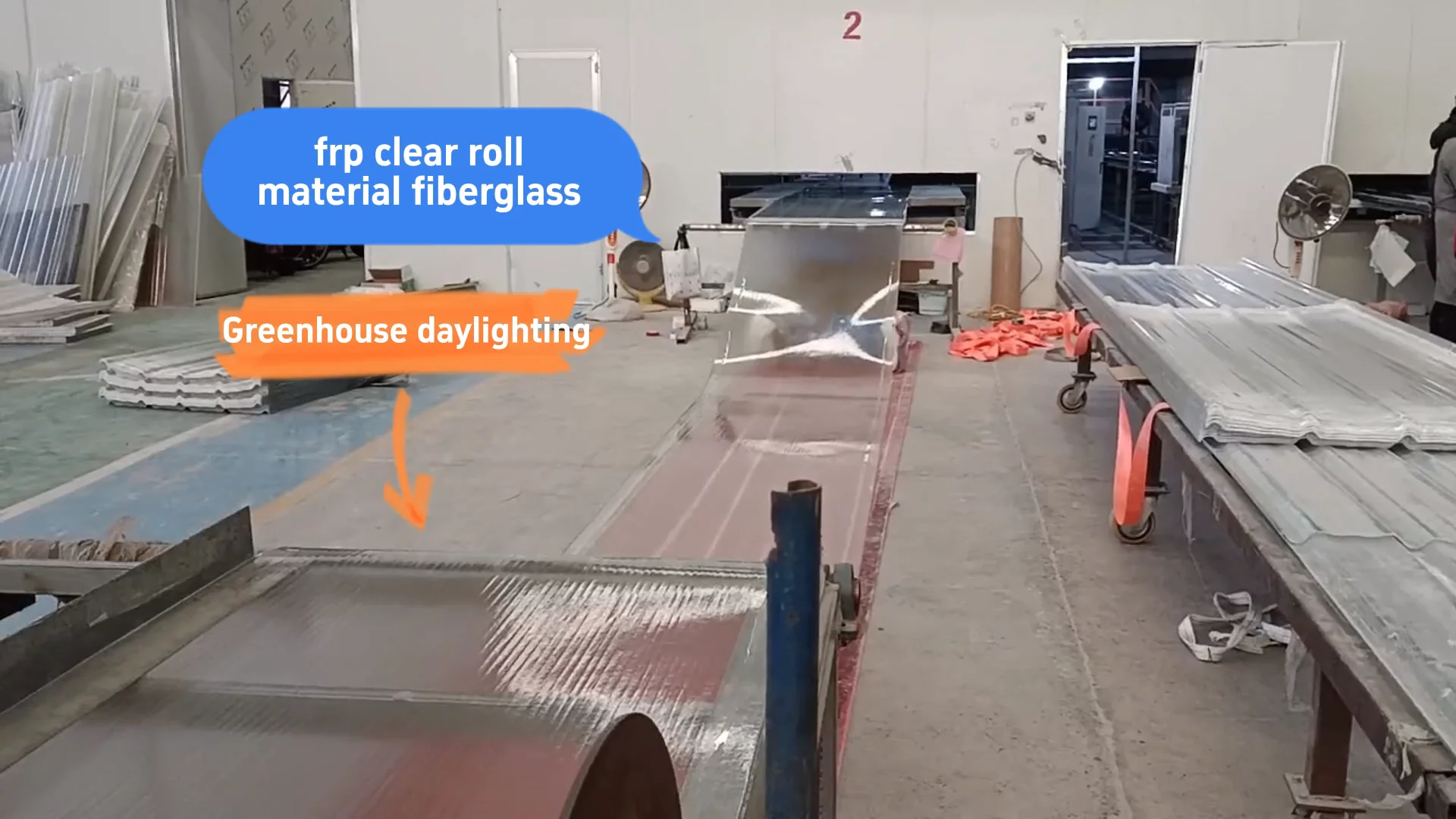 Clear Rolls Frp Panels Frp Sheet Roll Fiberglass Roof Sheets - Buy ...