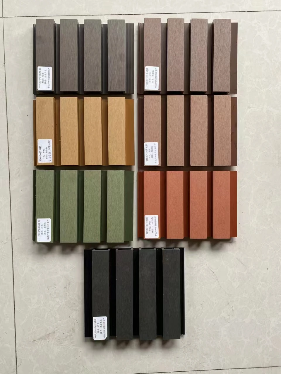 Wood Plastic Wall Fluted Cladding Decorative Outdoor Wpc Wall Panel ...