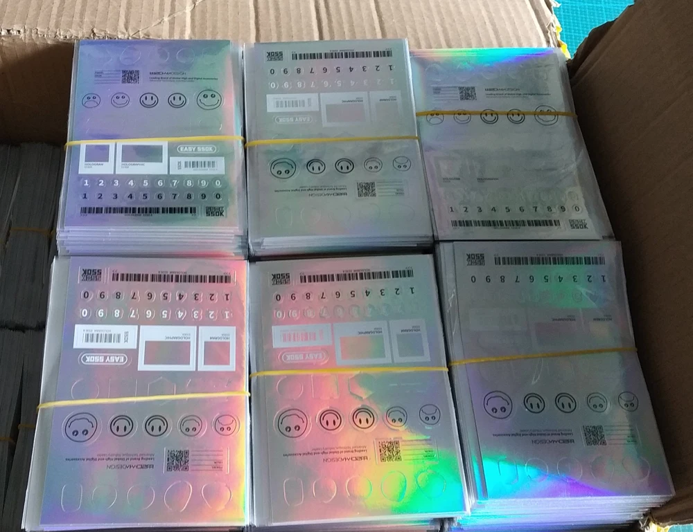 Hologram Bottle Label Holographic Lenticular Sticker Glitter Shinny ...