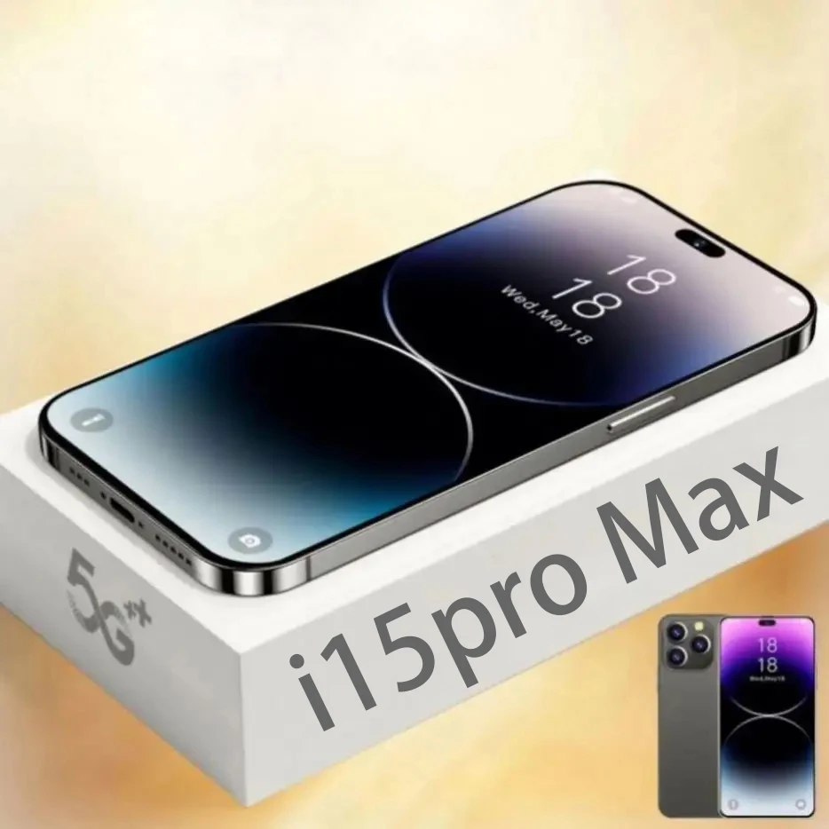 I 15 Pro Max Original Smartphones 16gb+512gb Phone I 15 10-core 5g Let Global Version Cellphones ...