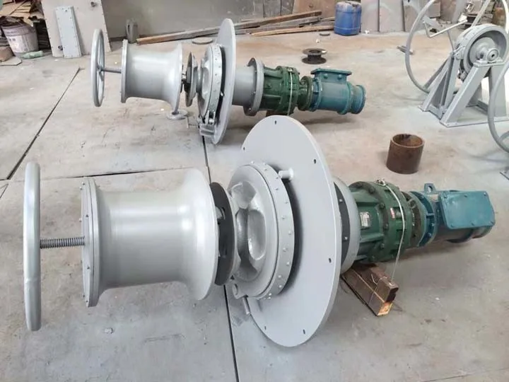 Stainless Wire Rope Marine Mooring Anchor Hydraulic Capstan Winch For 5 ...