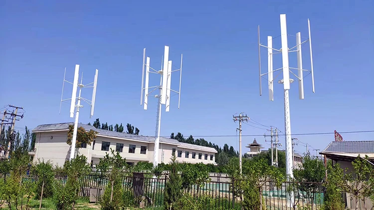 Wind Fan Power Turbine Generators 24V 48V Vertical Wind Generator ...